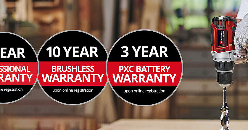 Einhell Warranties | Einhell.co.za